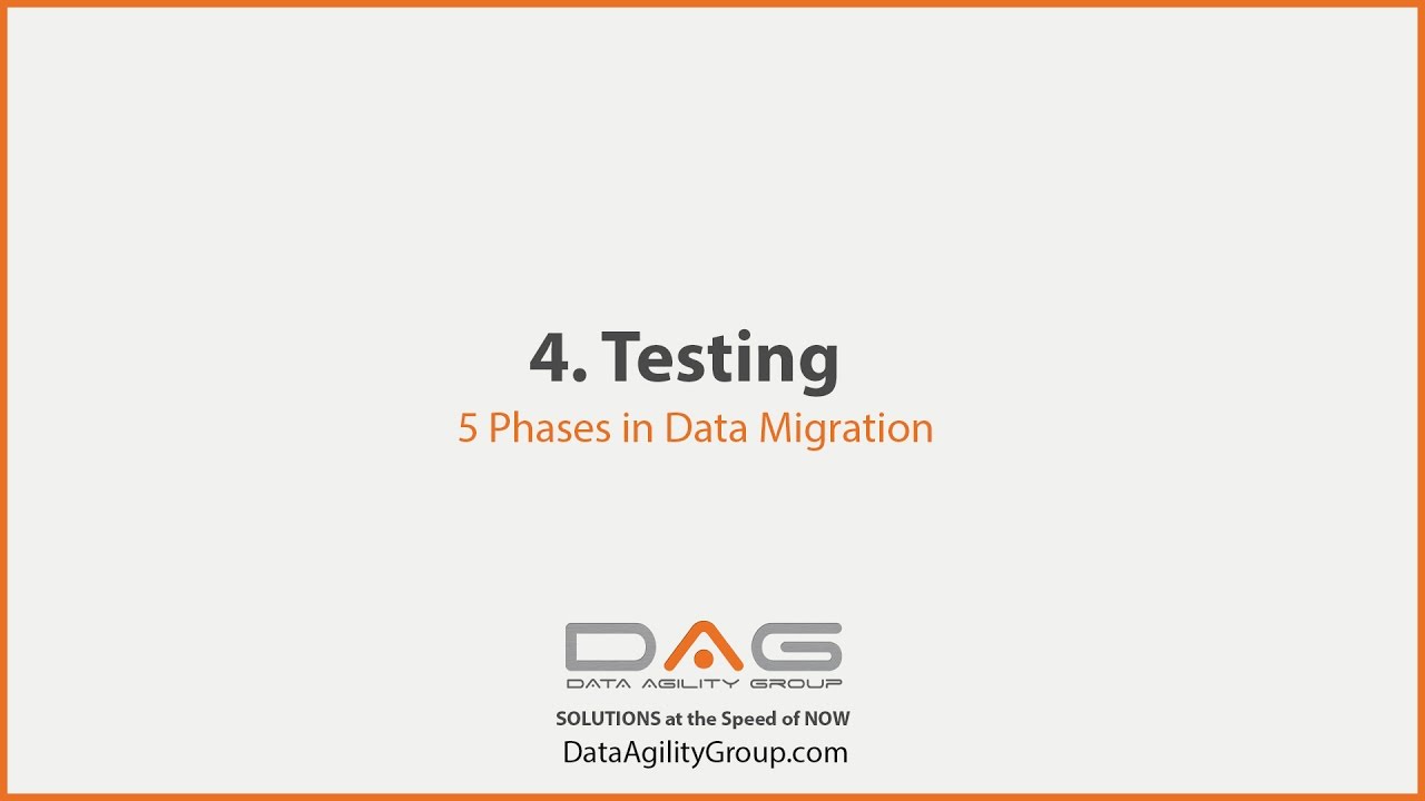 Data Center Migration   Testing Phase