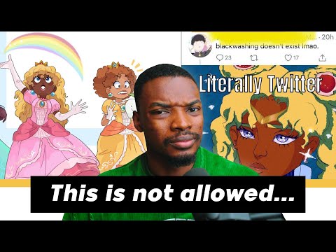Twitter Artists Drawing Black Characters Is Problematic..