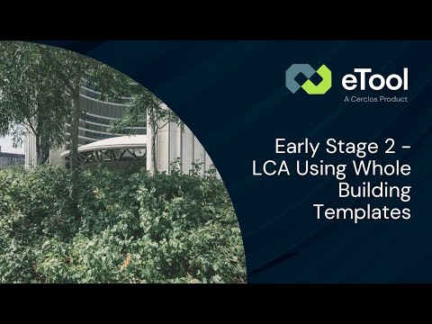 Early Stage 2 LCA/target setting – Cerclos Support
