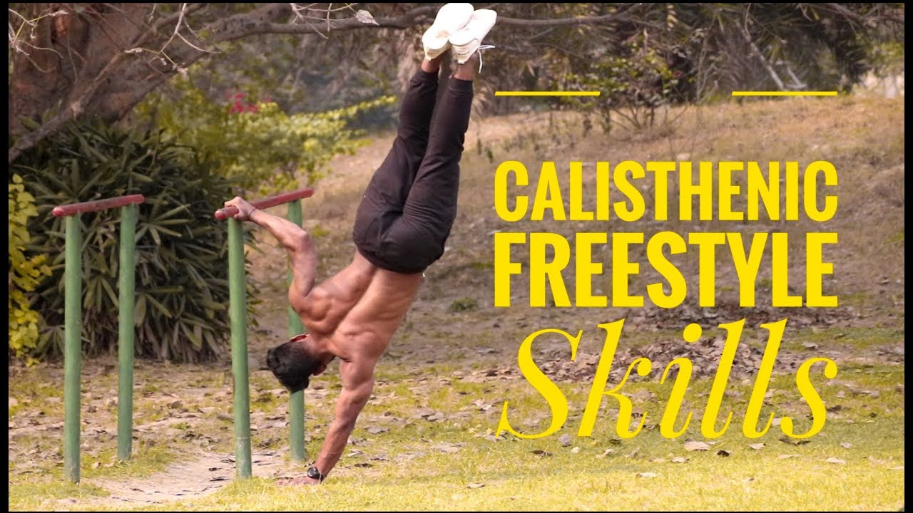 Calisthenic Freestyle Skills | Parallel Bar Workout | Workout Motivation