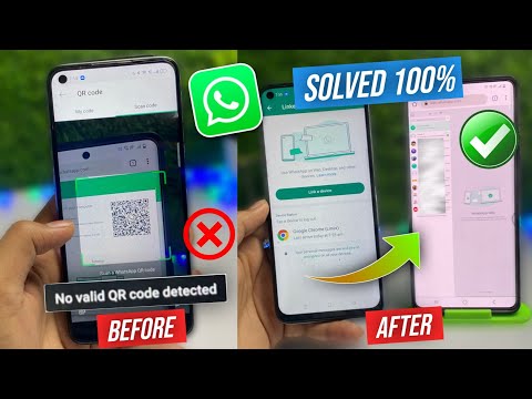 WhatsApp no valid qr code detected | whatsapp web no valid qr code detected|WhatsApp qr code problem