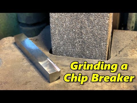 How To Grind a Chip Breaker Tool Bit #tipsblitz19