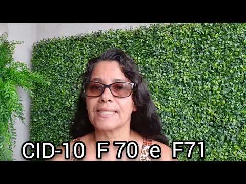 Código CID-10 ⚠️ F70 / F 71 seus subtipos são: #CID-10 #CID #compartilhem