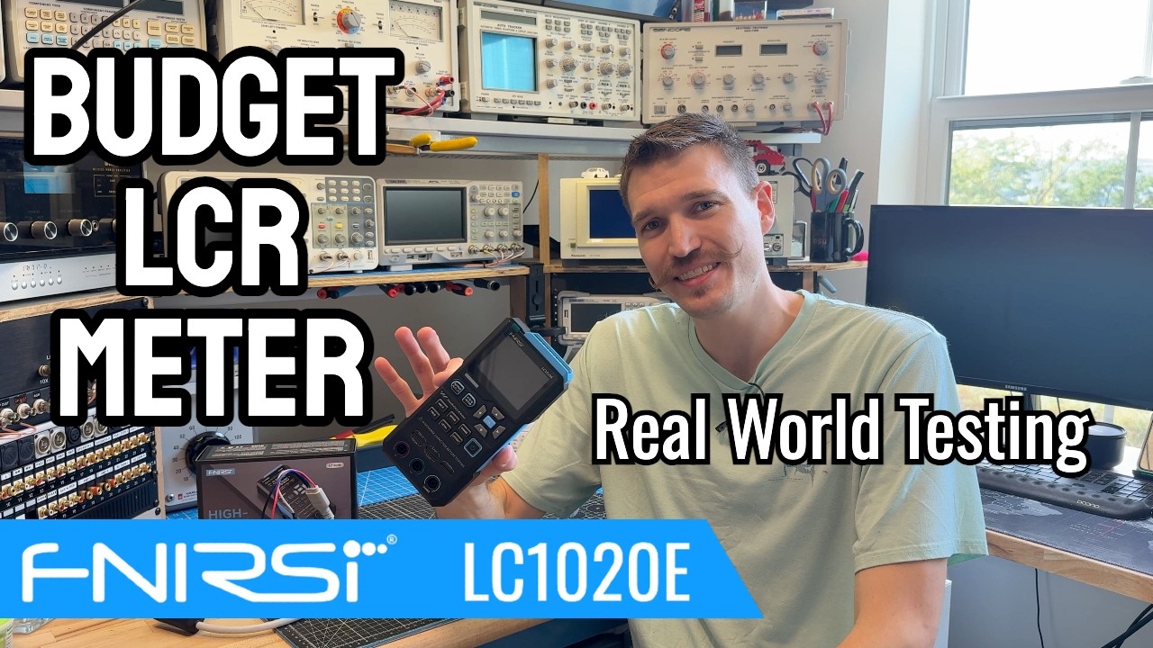 FNIRSI LC1020E LCR Meter | Real Word Testing & Evaluation of Capacitance and Resistance Features