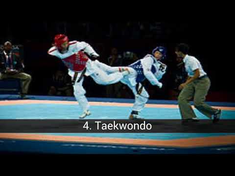 Mejores deportes de contacto y artes marciales