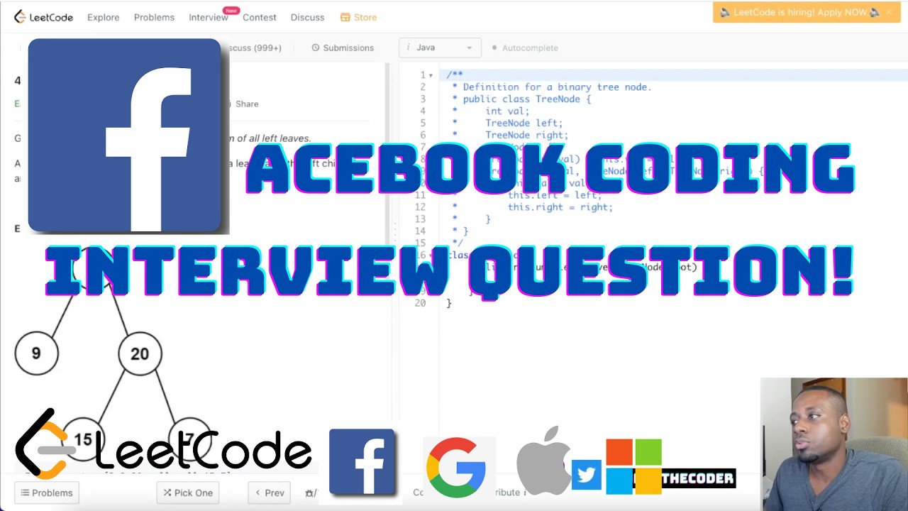 META Coding Interview Question - Sum Root to Leaf Numbers | LeetCode