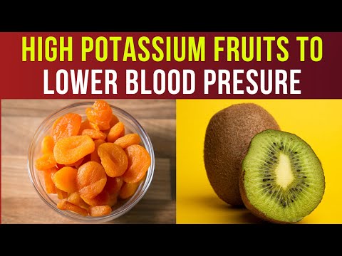 TOP 10 High Potassium Foods and fruits to Lower Blood Pressure that You Must Eat | Nutrition
