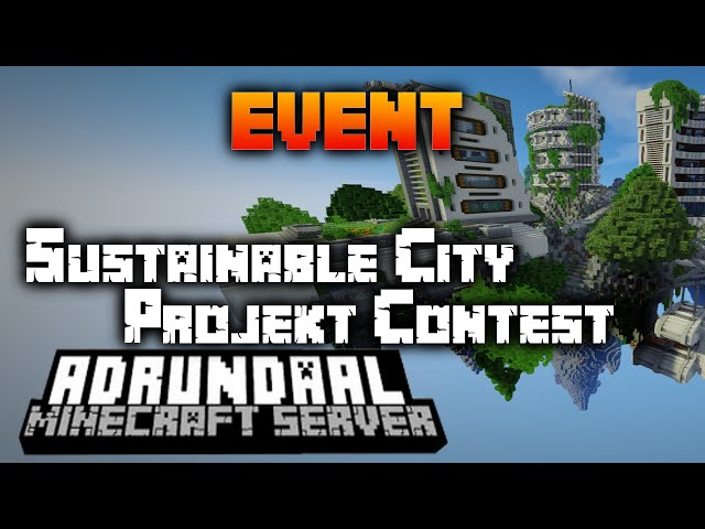 Floating Islands - Sustainable City Project Contest Minecraft Map
