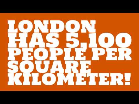How does the population of London rank?