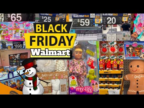 Walmart BLACK FRIDAY Deals 2024 Walkthrough CHRISTMAS Shop With Me New Arrivals!!