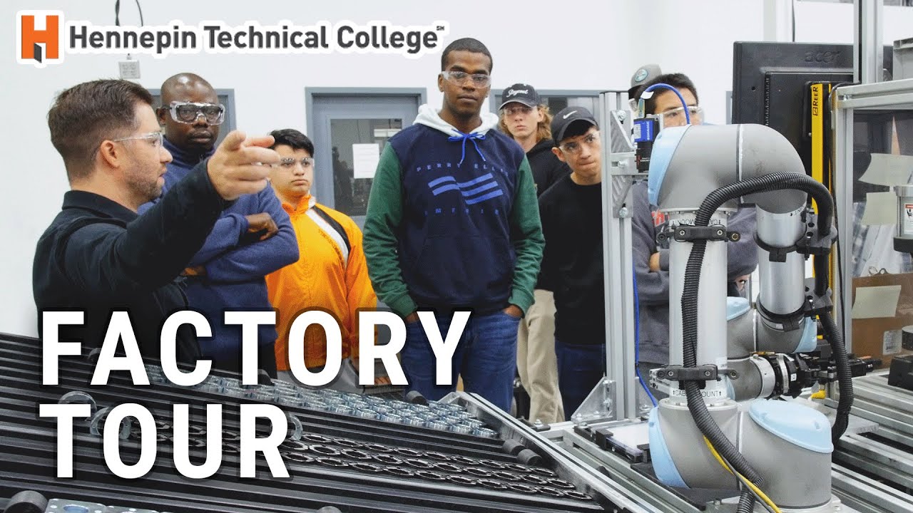 Hennepin Technical College Student Visit | KEB America Facility Tour