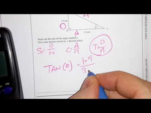 Trigonometry Foundation New GCSE (9-1) Calculator Exam Question