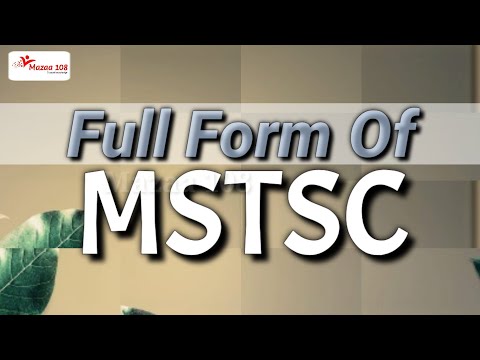 full form of MSTSC | MSTSC stands for | MSTSC Means | Information Technology | Mazaa 108 | #Mazaa108