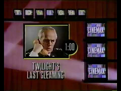 Tonight on Cinemax promo January 12, 1992