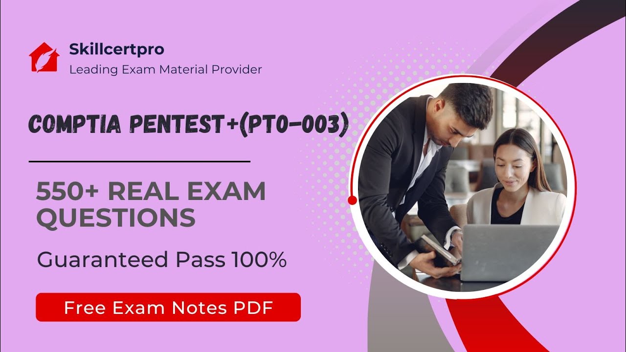 (Free PDF) CompTIA PenTest+(PT0-003) Exam Practice & Study Guide 2026