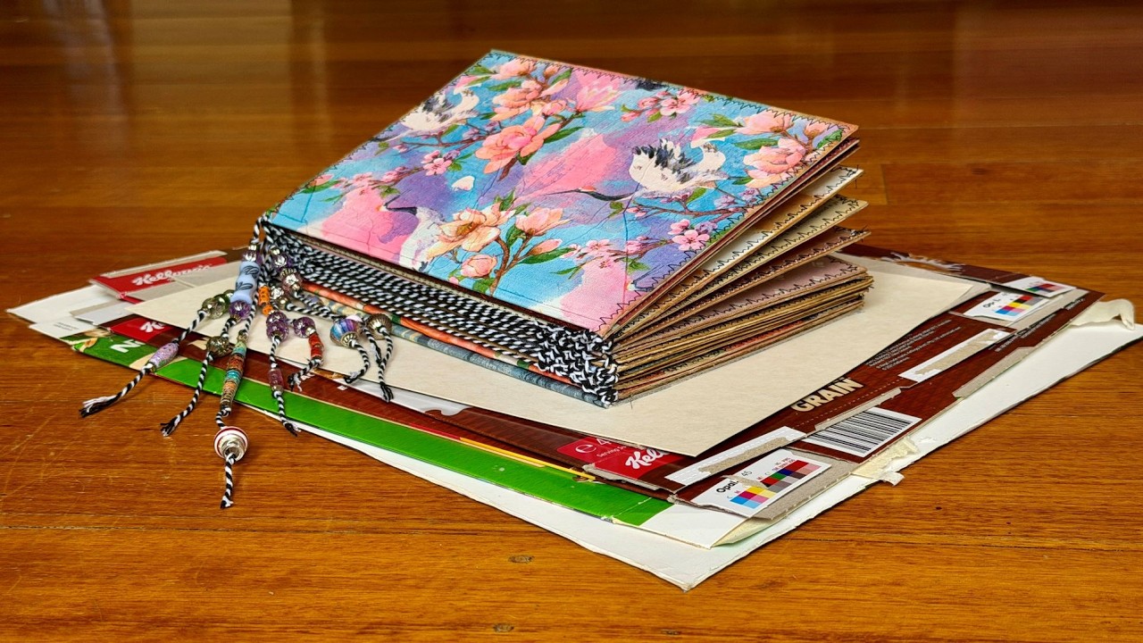 Cereal Boxes Made BEAUTIFUL