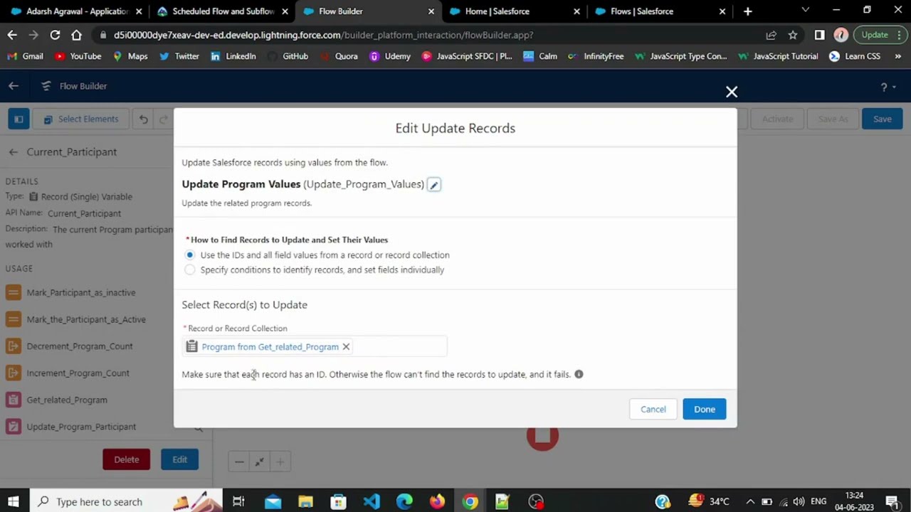 2/3 Scheduled Flow and Subflow Superbadge Unit Challenge 2/3