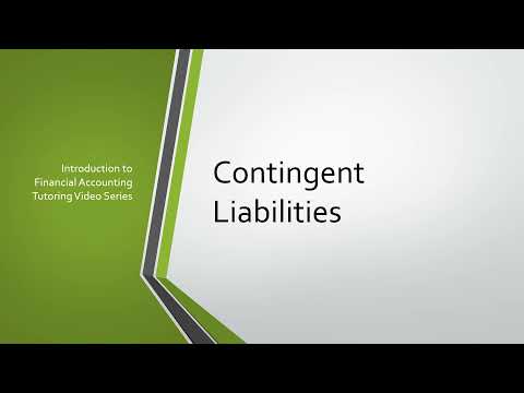Contingent Liabilities