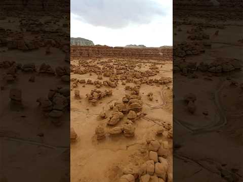 Flying thru Goblin Valley State Park Utah #djiavata #utah