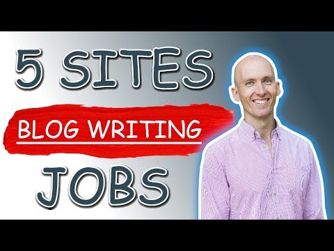 5 Great Sites for Blog Writing Jobs