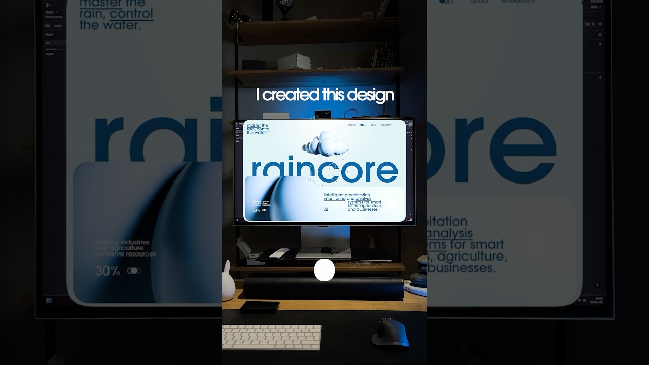 New UX/UI concept in Figma. After Effects for animation, and Blender 3D for immersive visuals.