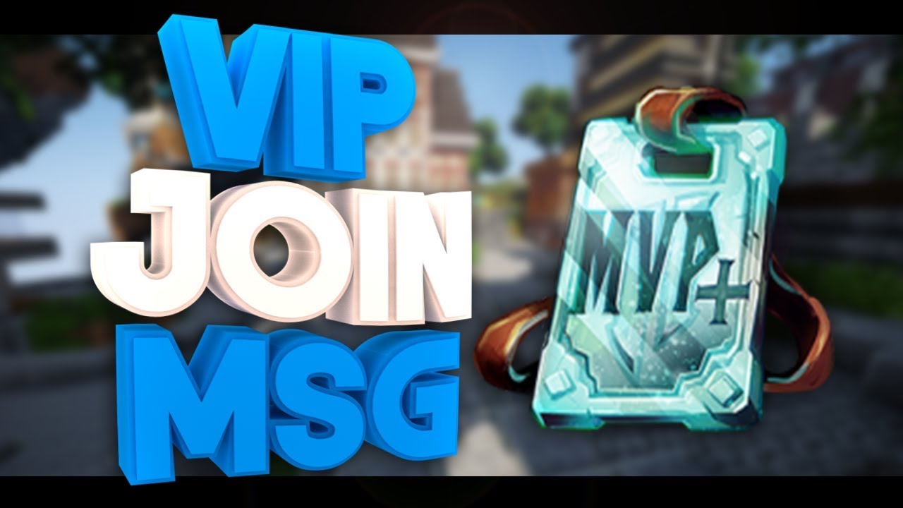 VipJoinMessage Plugin | Minecraft