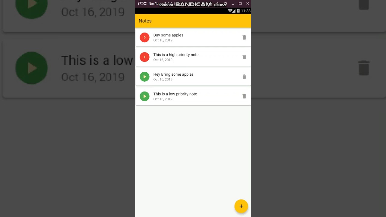 Flutter Note Keeper App Project