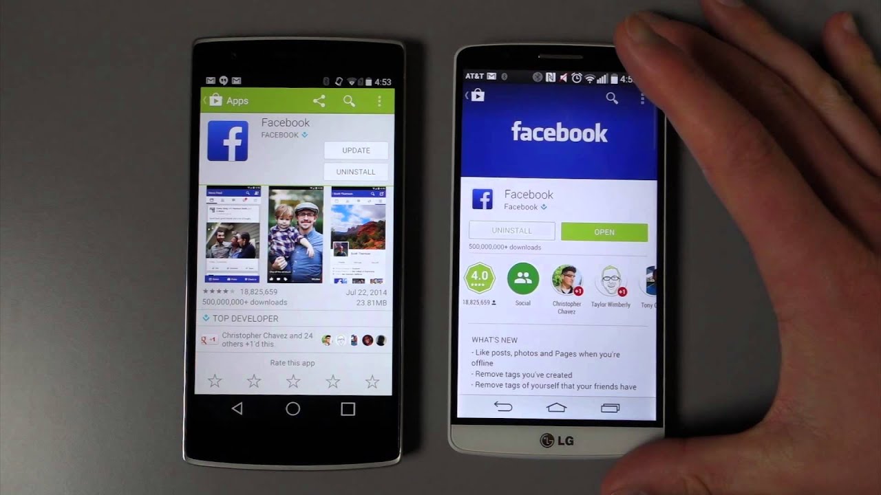 Quick Tour:  New Google Play 4.9.13 With Material Design Pages