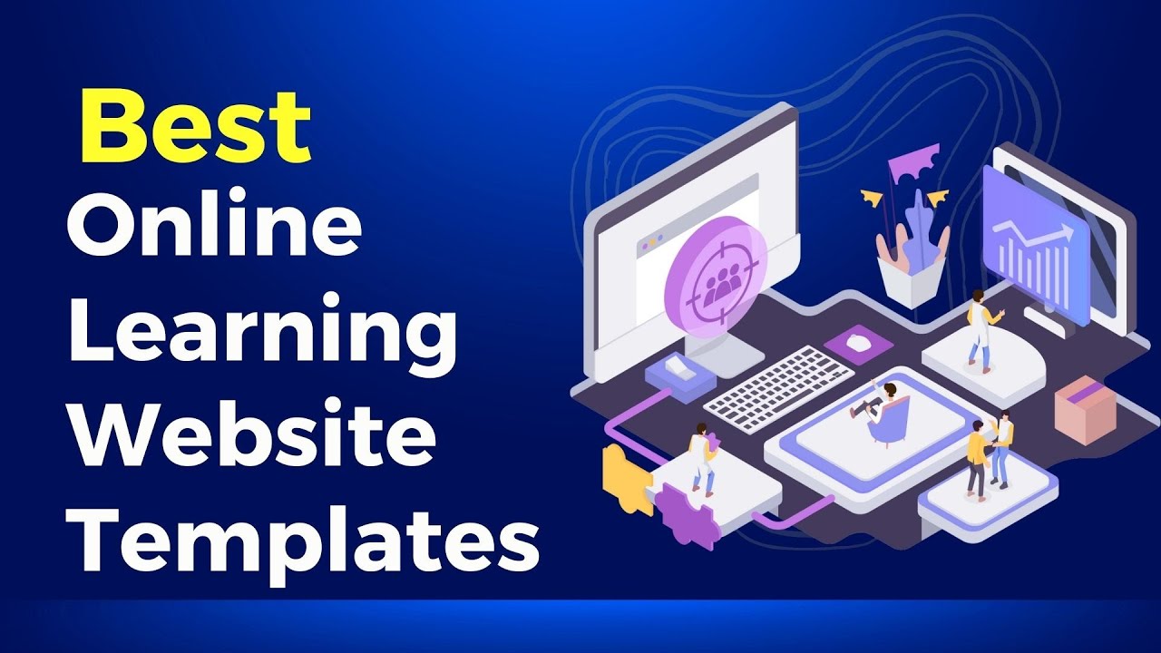 Best Online Learning Website Templates | Elearning HTML Website Templates