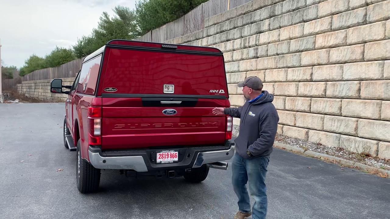 Newly installed A.R.E. Deluxe DCU Cap - Stop in today and find the perfect cap for your truck!