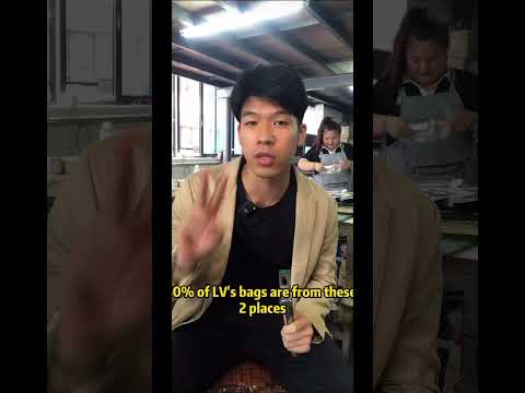 Chinese supplier of LV ! #chinasourcing #factory #lv #trade #louisvuitton