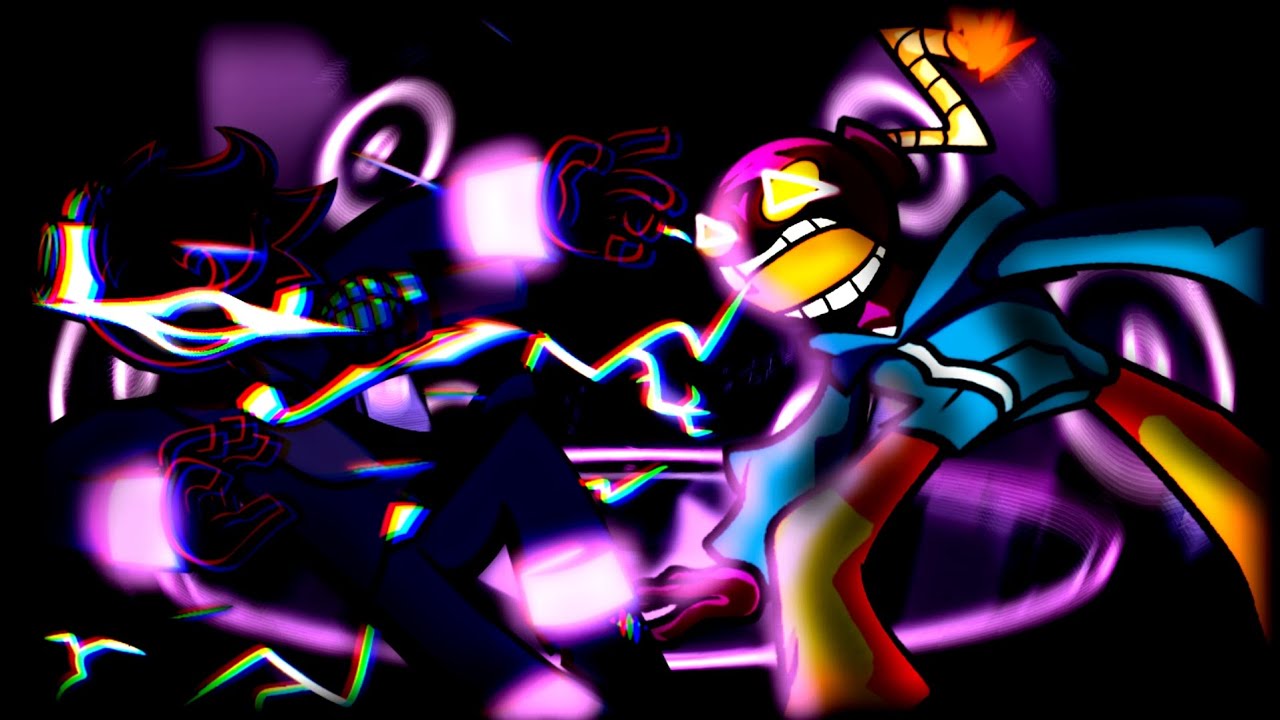 [FNF MASHUP] Cosmic explosion | Singularity X Ballistic (Void Vs Whitty)