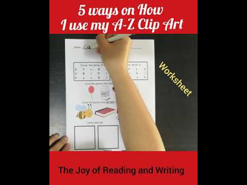 Some ways on how a Kinder Teacher uses clip art