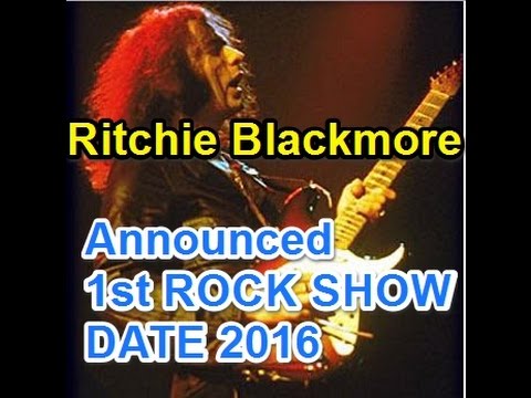 【Heavy Metal / Hard Rock News】Ritchie Blackmore Rock Show announced!!