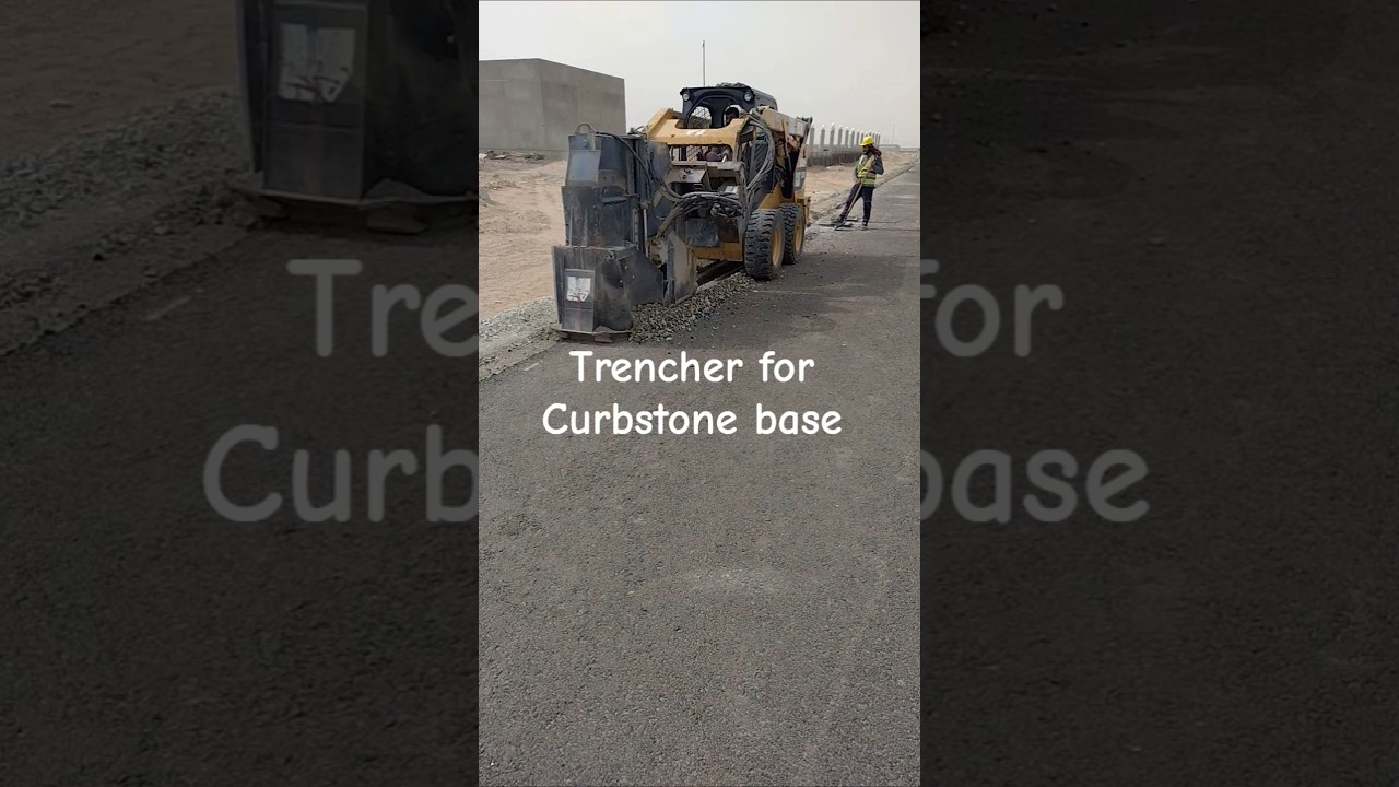 Infrastructure Construction #project #automobile #constructionindustry #saudiarabia #trenching #cat