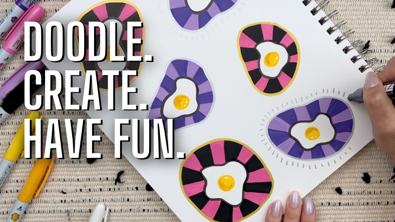 Creating Just For FUN: A Delightful Doodle Art Meditation