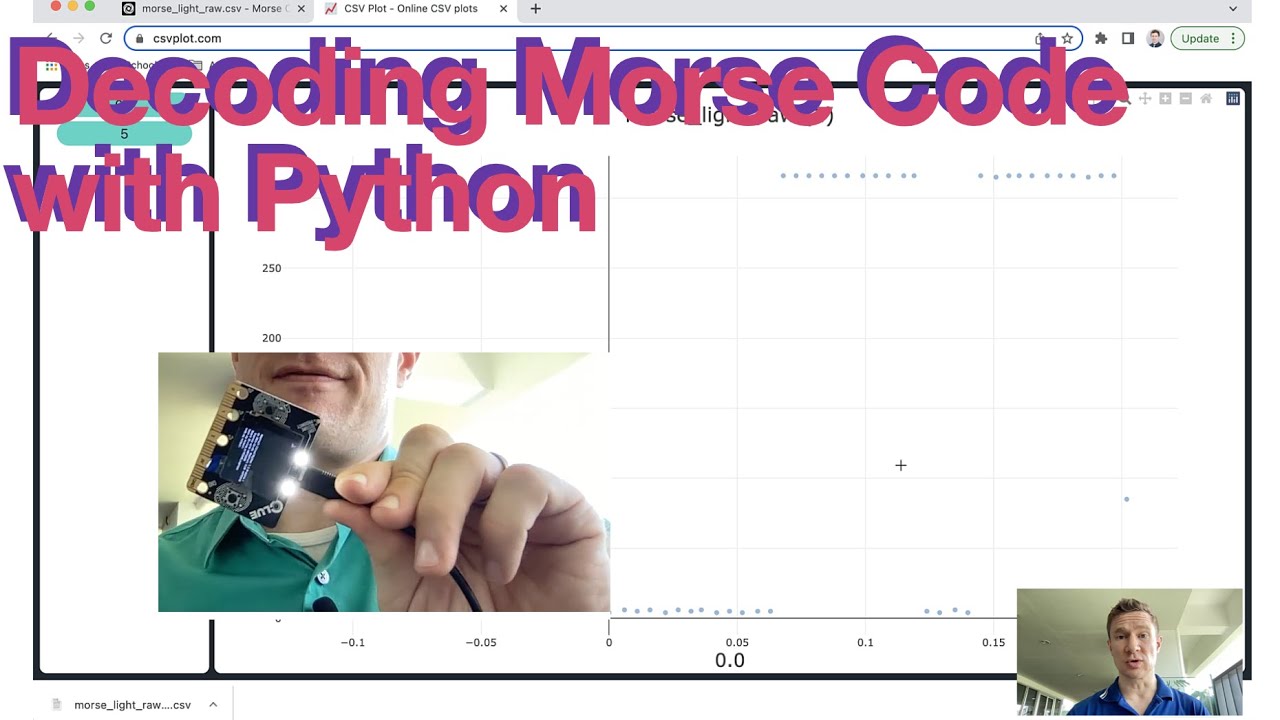 AdvancedAutomation - Morse Code Decoder with Python