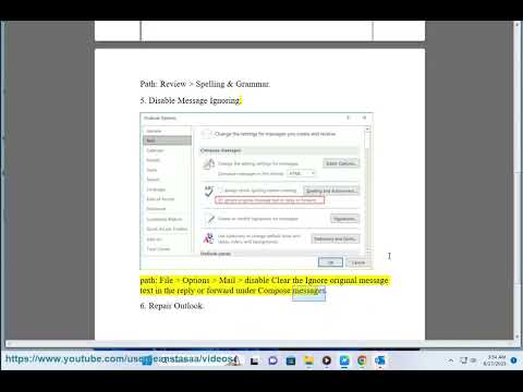 Fix Spell Check not working in Microsoft Outlook (2024 updated)