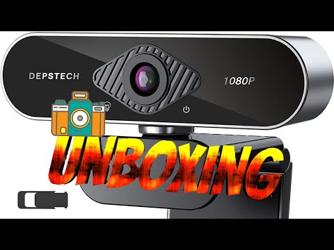 Unboxing | DEPSTECH 1080P HD Webcam WOW!!!!!