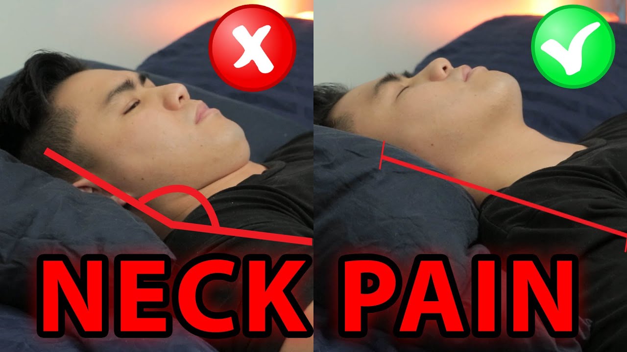 4 Top Sleeping Positions For Posture & Neck Pain | Pillow Positions , Reduce Snoring , Best Pillow
