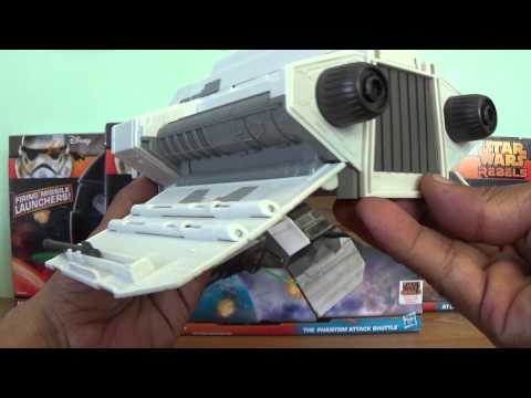 Phantom Attack Shuttle with Kanan Jarrus Figure | FUTURE of STAR WARS