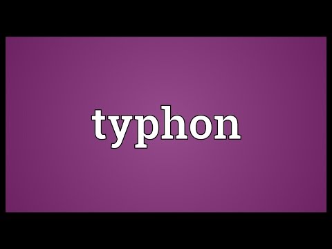 Typhon Meaning