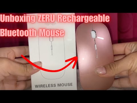 ZERU Rechargeable Bluetooth Mouse - Effortless Precision for MacBook Pro and More!