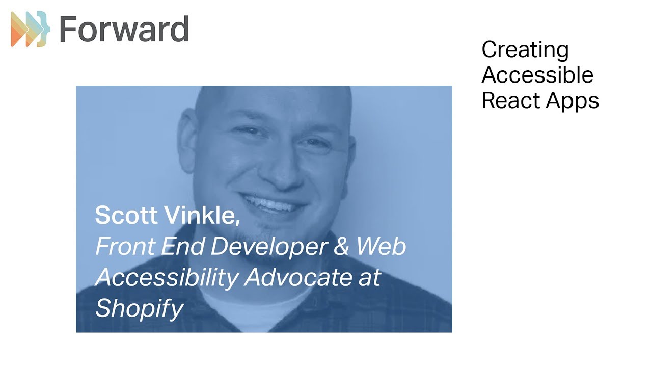 Creating Accessible React Apps