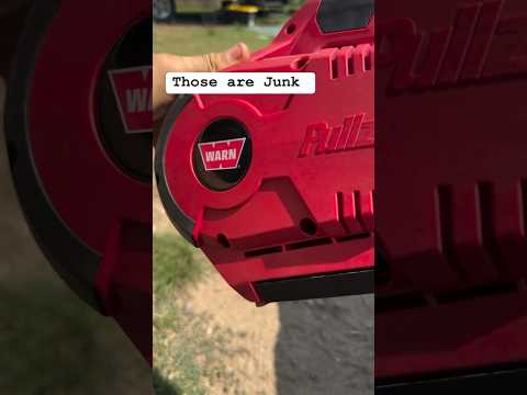 Warn pullzall portable winch #warn #winch #testing #offroad #offroadrecovery