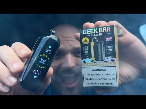 GEEK BAR PULSE (X) ~ Banana Taffy Freeze