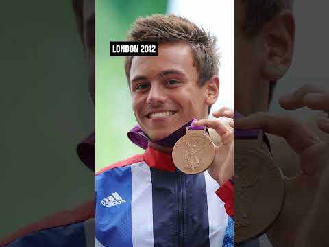 Tom Daley - five Olympic medals in five Games 😮😍