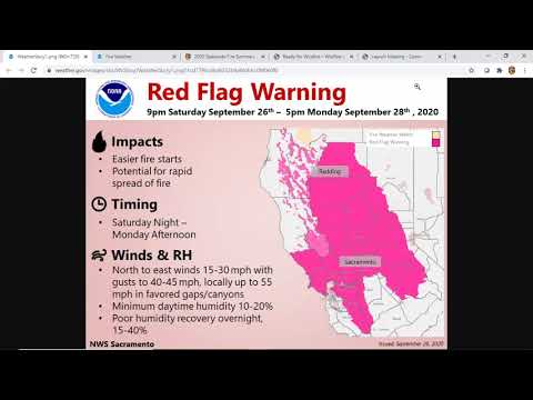 Red Flag Warnings & Fire Weather Watches