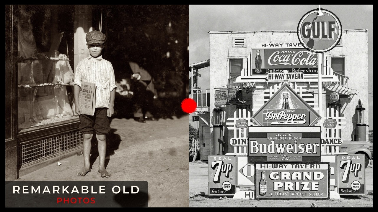 Real-Life Glimpses of the Past Captured Without Staging