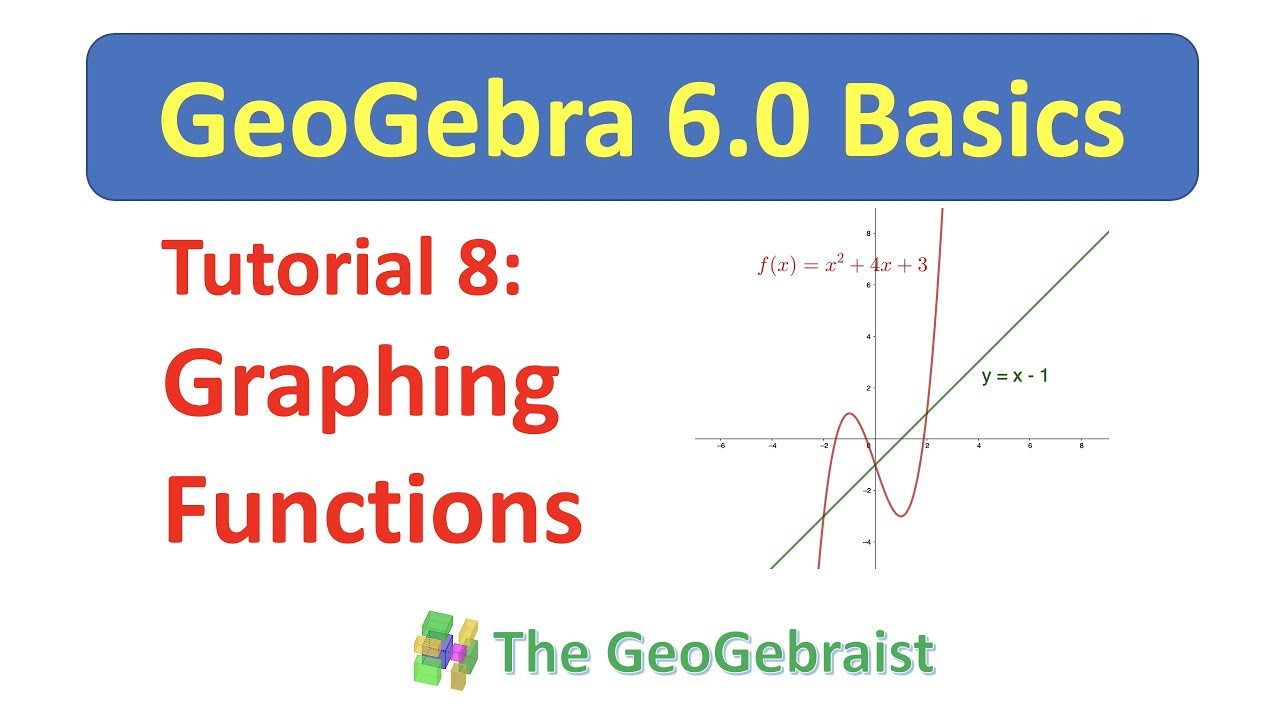 GeoGebra Tutorial 8: Graphing Points and Plotting Points